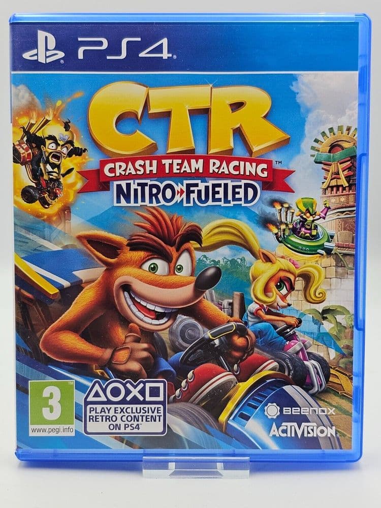 Crash Team Racing Nitro Fueled PS4 Clean Disc