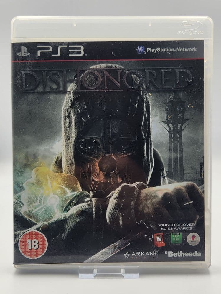 Dishonored PS3 Clean Disc