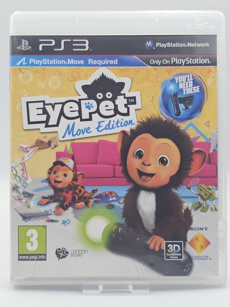 Eyepet Move Edition PS3 Clean Disc