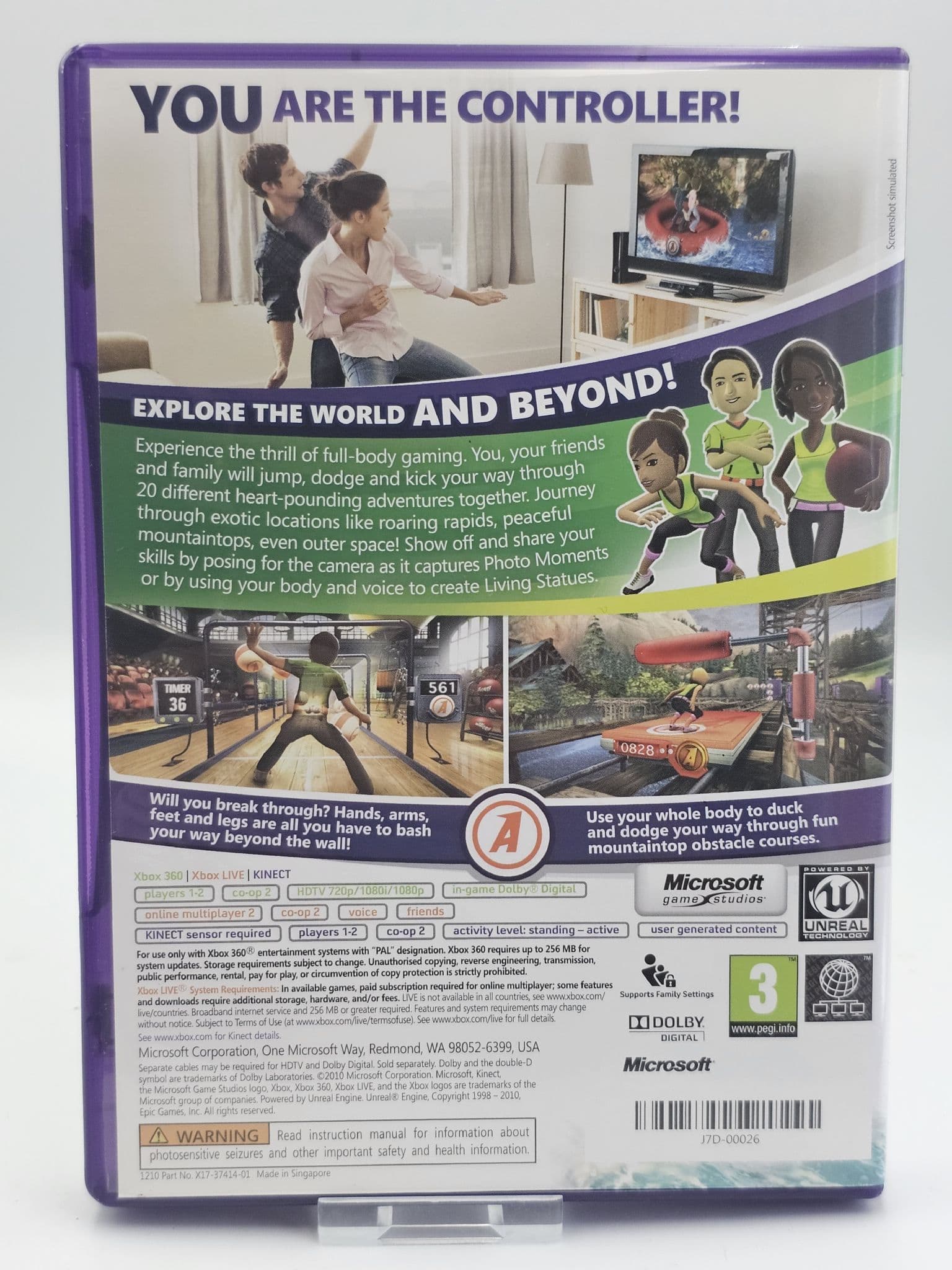 Kinect Adventures Kinect Xbox 360