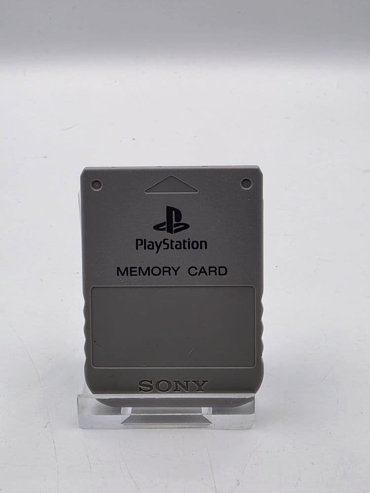 Sony Playstation Official Memory Card Grey PS