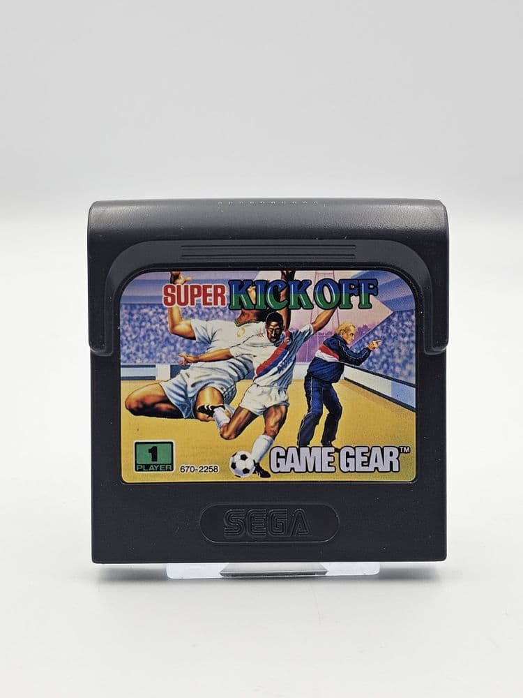 Super Kick Off Game Gear Clean Tested Cartridge