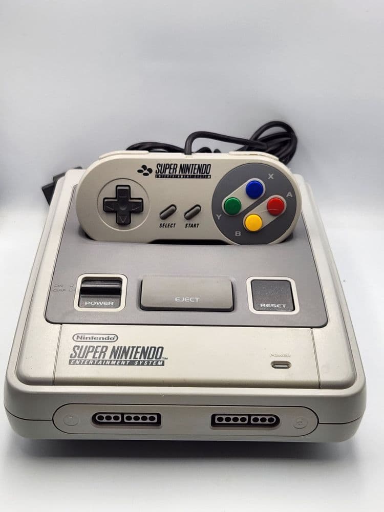 Super Nintendo Entertainment System Console Snes Pre-Owned
