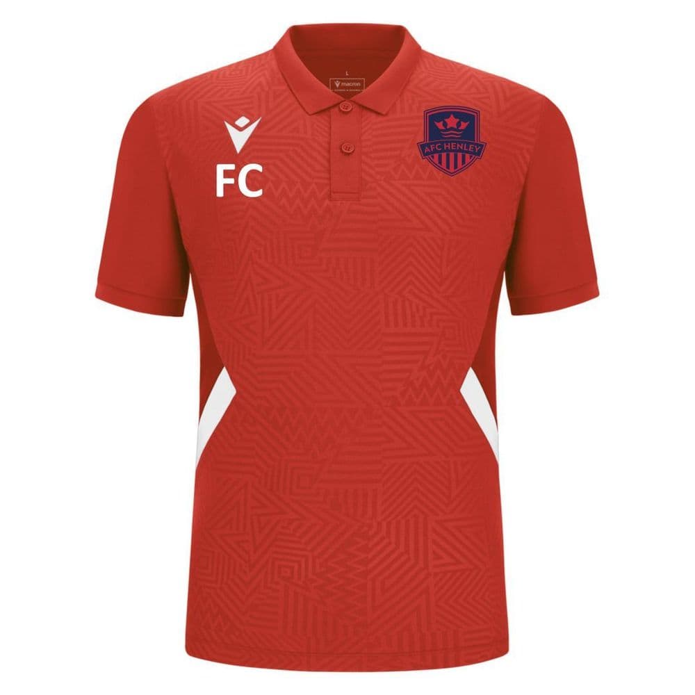 AFC Henley Coaches Red/White Rap Polo