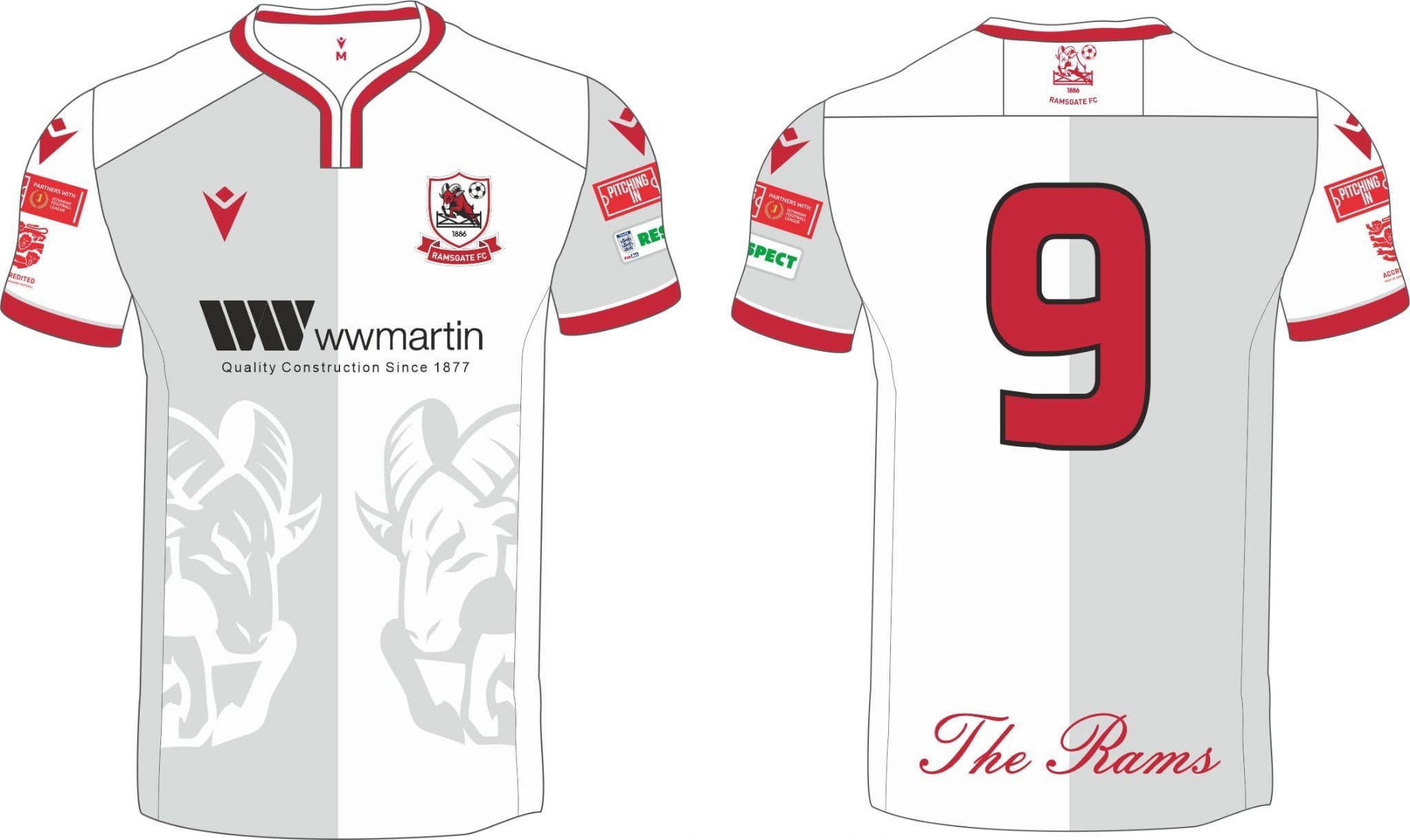 Ramsgate Replica Away Shirt
