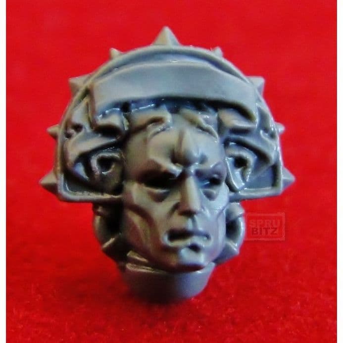 Blood Angel Sanguinary Guard Death Mask Helmet scrolled