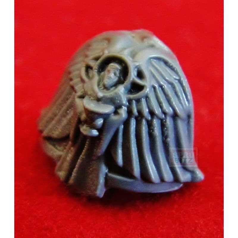 Blood Angels Sanguinary Guard Shoulder Pad winged angel