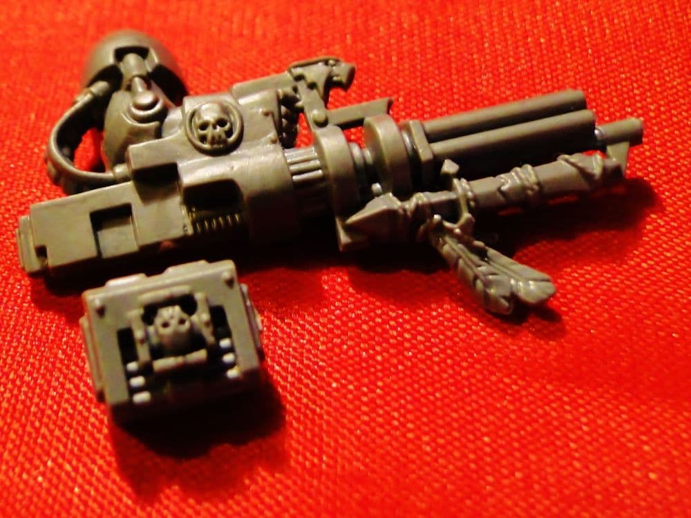 Dark Angel Deathwing Terminator right arm Assault Cannon