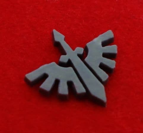 Dark Angel Ravenwing Small Vehicle Icon Symbol sword