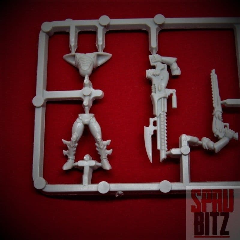 Dark Eldar Warrior Sprue from Warhammer 40 000 3rd Edition D