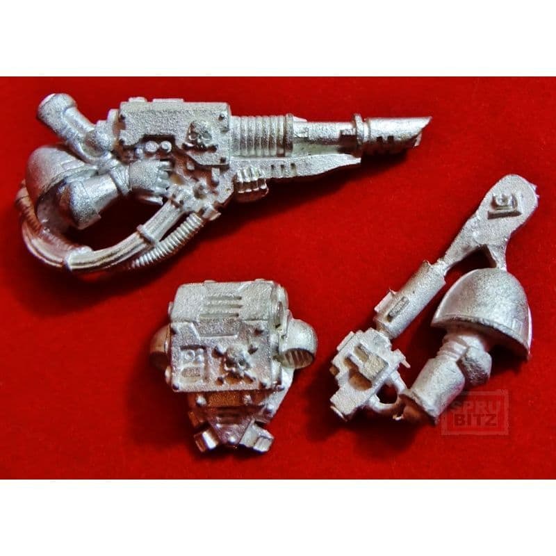 Devastator Squad Lascannon set metal