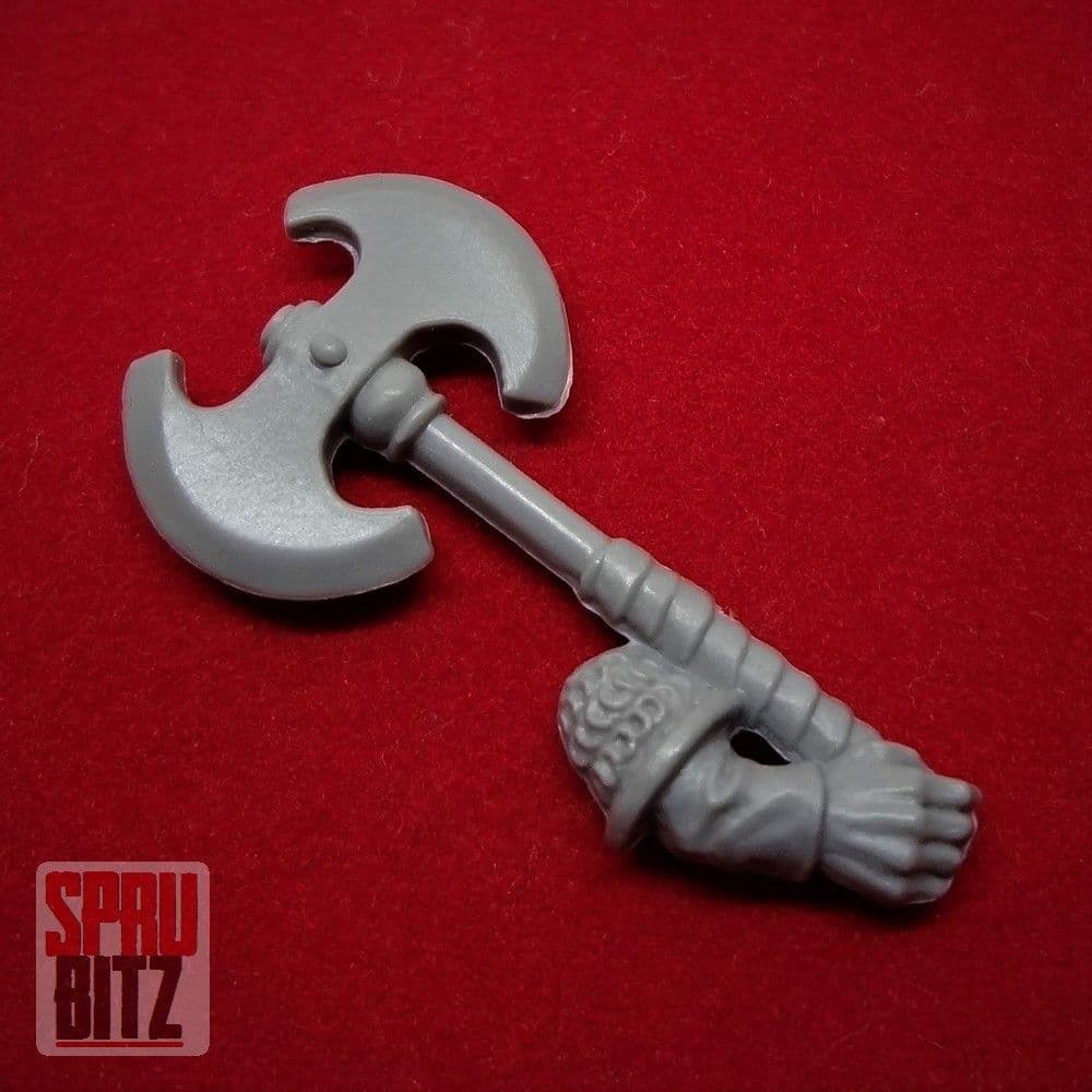 Dwarf Warriors Great Axe right arm K