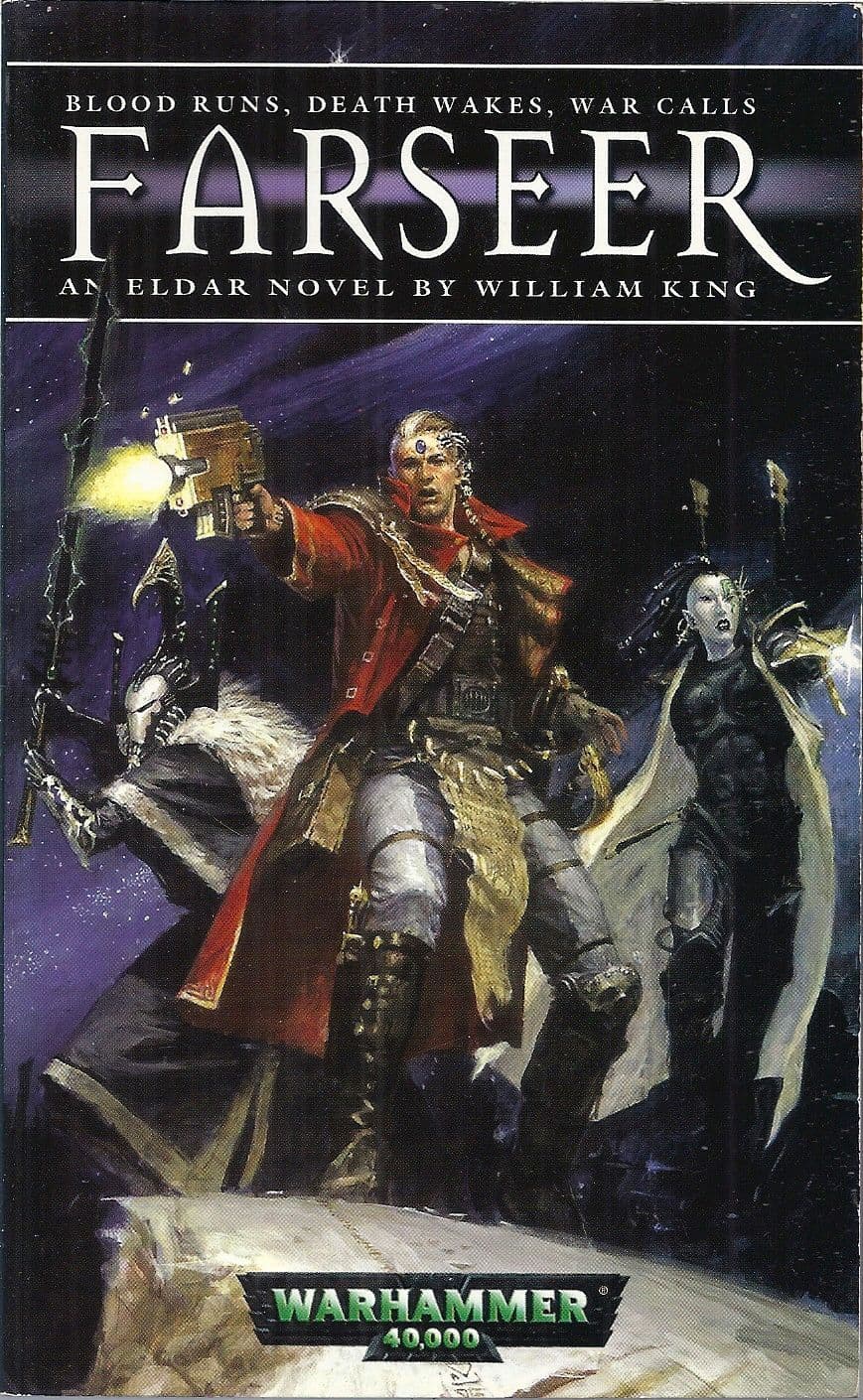 Farseer by William King Eldar Warhammer 40 000 paperback book 2002