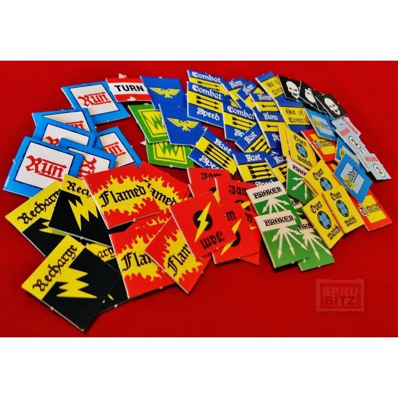 Game Counters Cards from Warhammer 40 000 2nd Edition