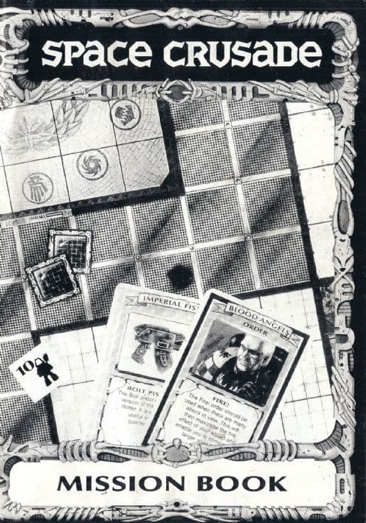 Space Crusade Mission Book from 1990 Games Workshop boxed set OOP 1