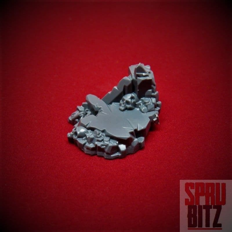 Space Marine Assault Squad Base Terrain Plinth C