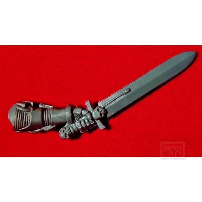 Space Marine Commander Power Sword Powersword Left Arm