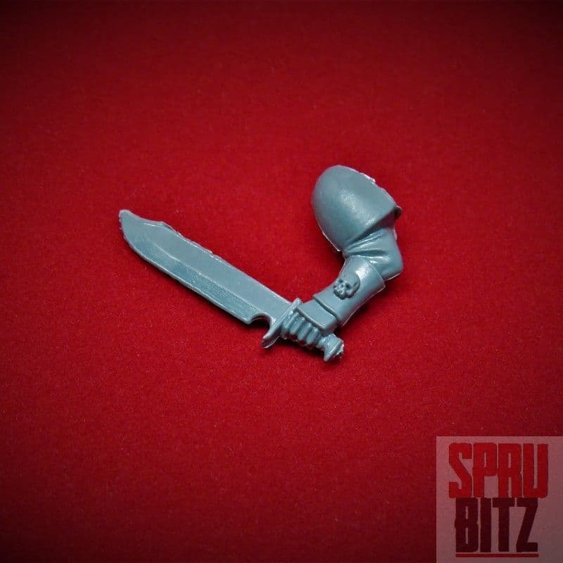 Space Marine Scout Left Arm Sword