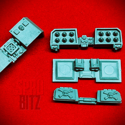 Space Marine Terminator Cyclone Missile Launcher Set