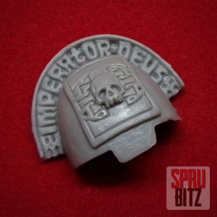 Space Marine Terminator Sergeant Shoulder Pad Imperator Deus