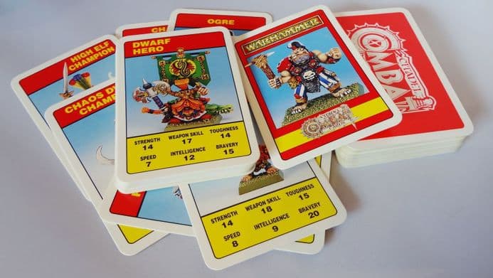 Warhammer Citadel Combat Cards