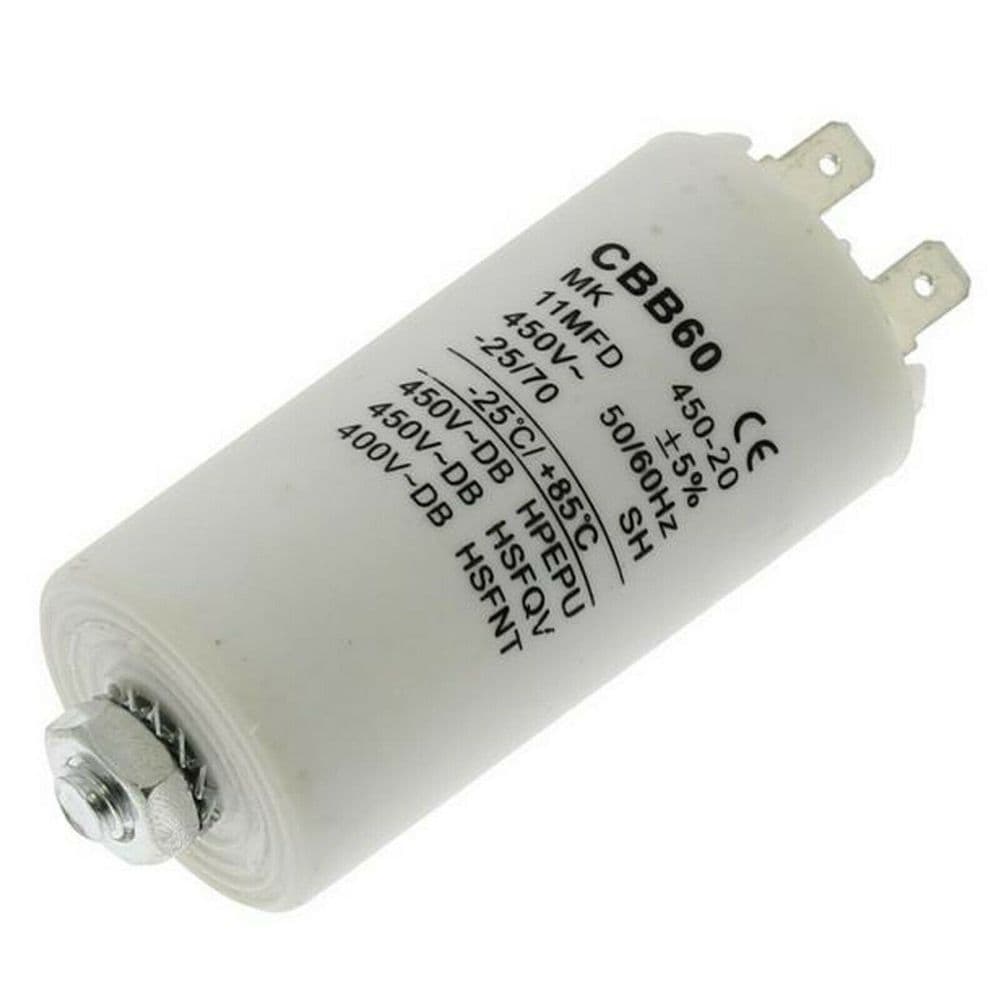 11uf Start Run Capacitor Tumble Dryers Washing Machine Dishwasher Air ...