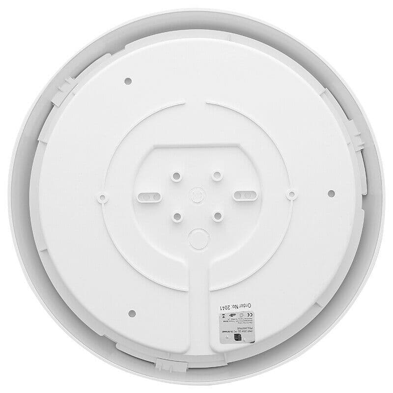 28 Watt Circular Bulk Head Lamp Light Prismatic Diffuser In White Ip65 ...