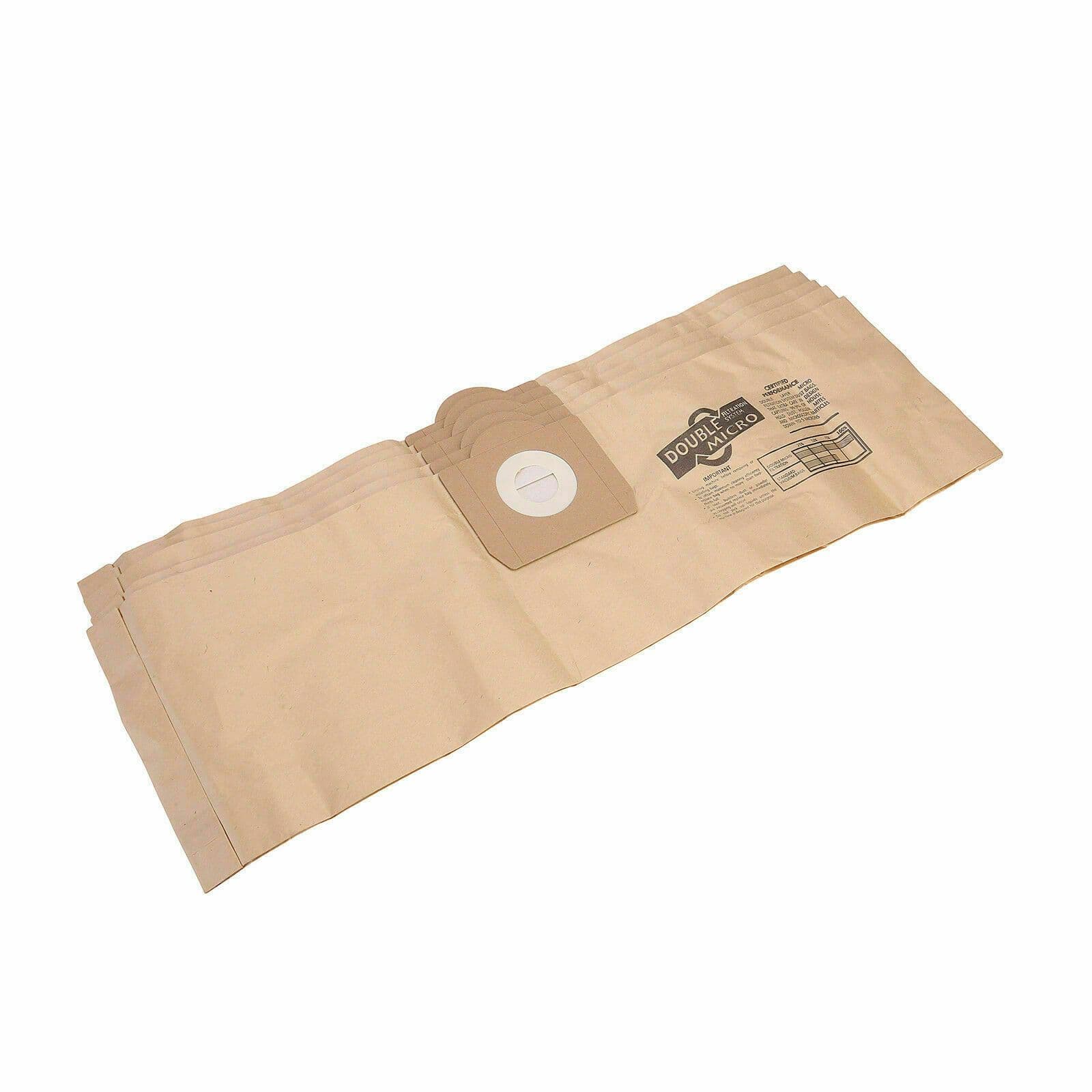 5 X Vacuum Cleaner Dust Bags Screwfix Titan TTB350vac 1300w 16ltr Wet & Dry
