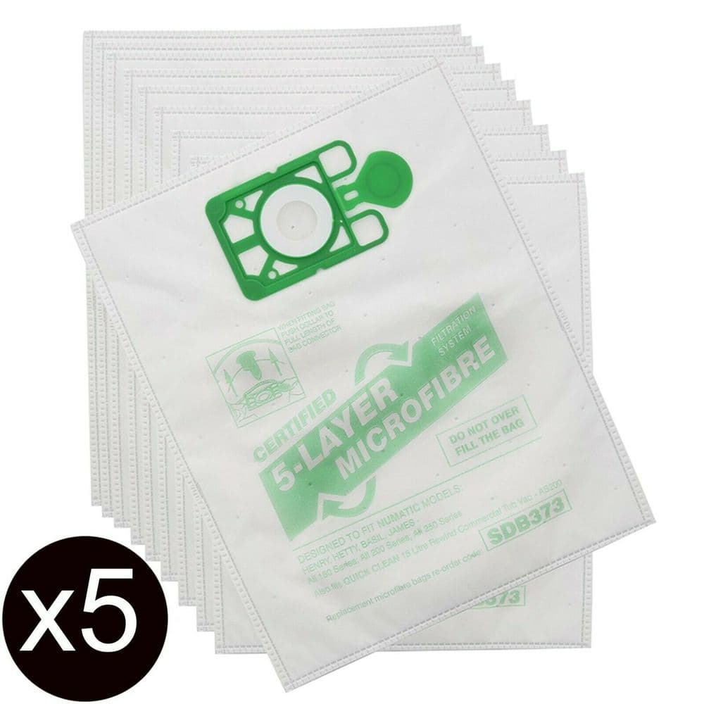 Bags Cvc370 Cvc370-2 Charles Numatic Wet Dry Vacuum Cleaner Cloth Dust Bags