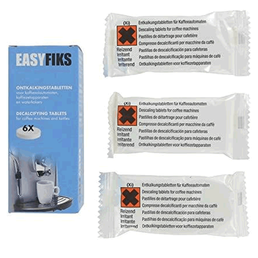 Coffee Machine Descaling Tablets Pack of 6