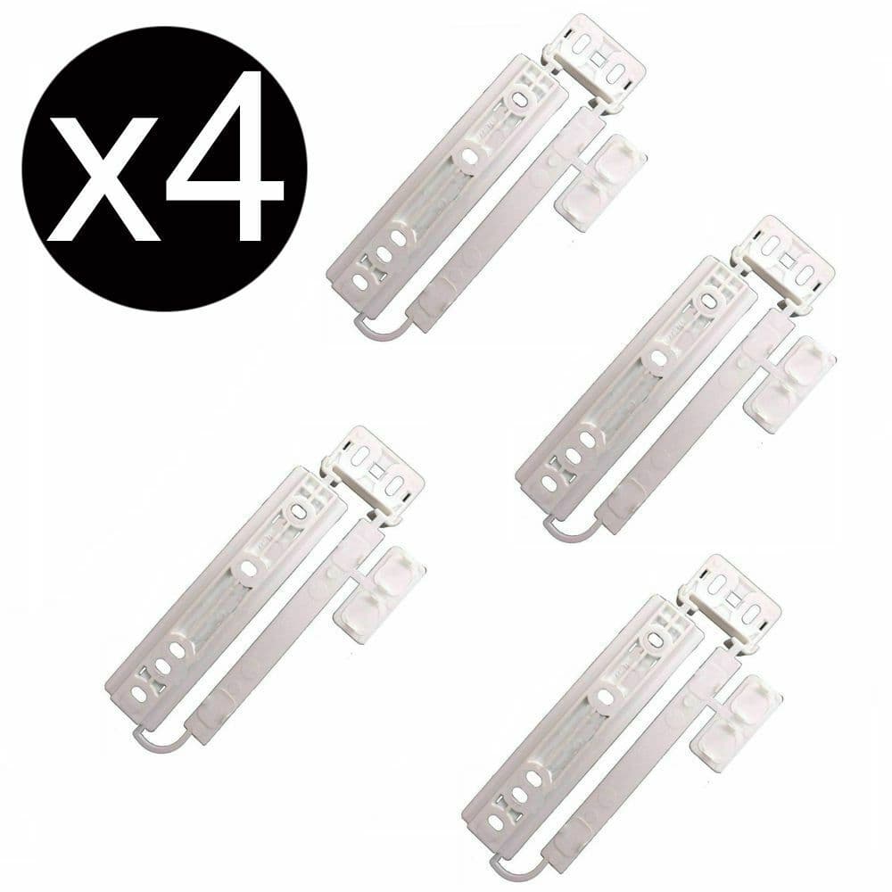 Door Fixing Slide Kit Bracket 4 X Universal Integrated Built In Fridge ...