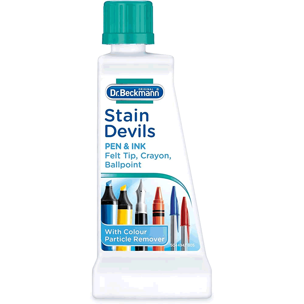 Dr Beckmann Stain Devil Pen and Ink Stain Remover with Colour Particle ...