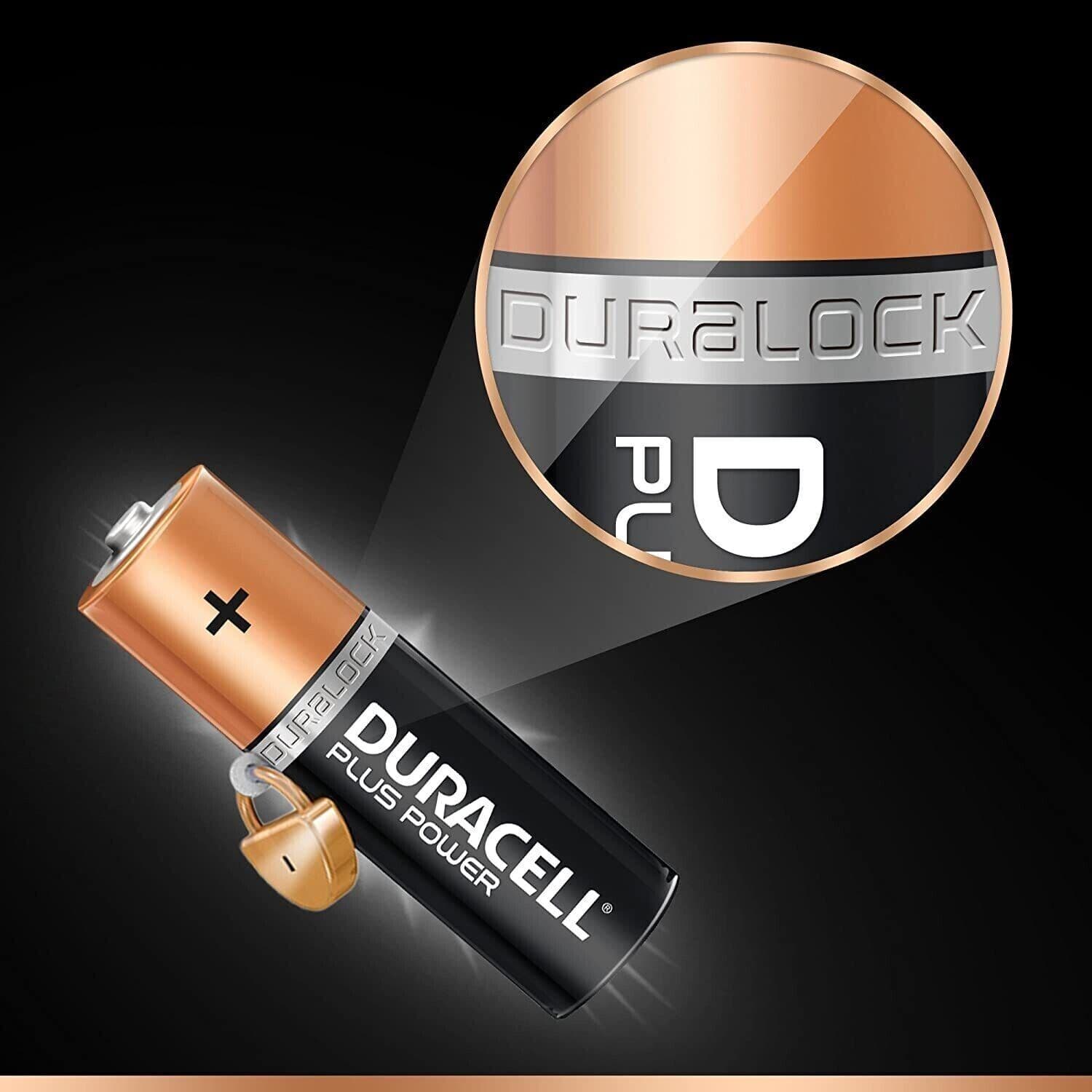 Duracell AAA Plus Battery LR03 MN2400 Alkaline Batteries Long Expiry x 24 Pack