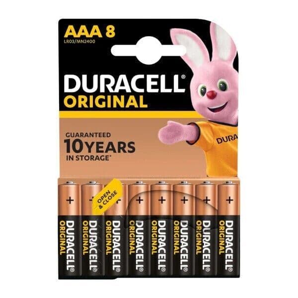 Duracell AAA Plus Battery LR03 MN2400 Alkaline Batteries Long Expiry x ...