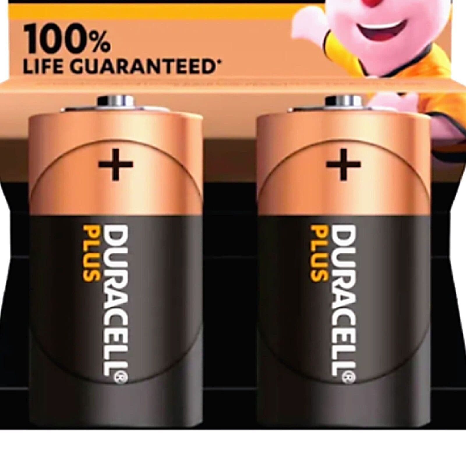 Duracell D Plus Battery LR20 MN1300B2PP Alkaline Batteries Long Expiry ...