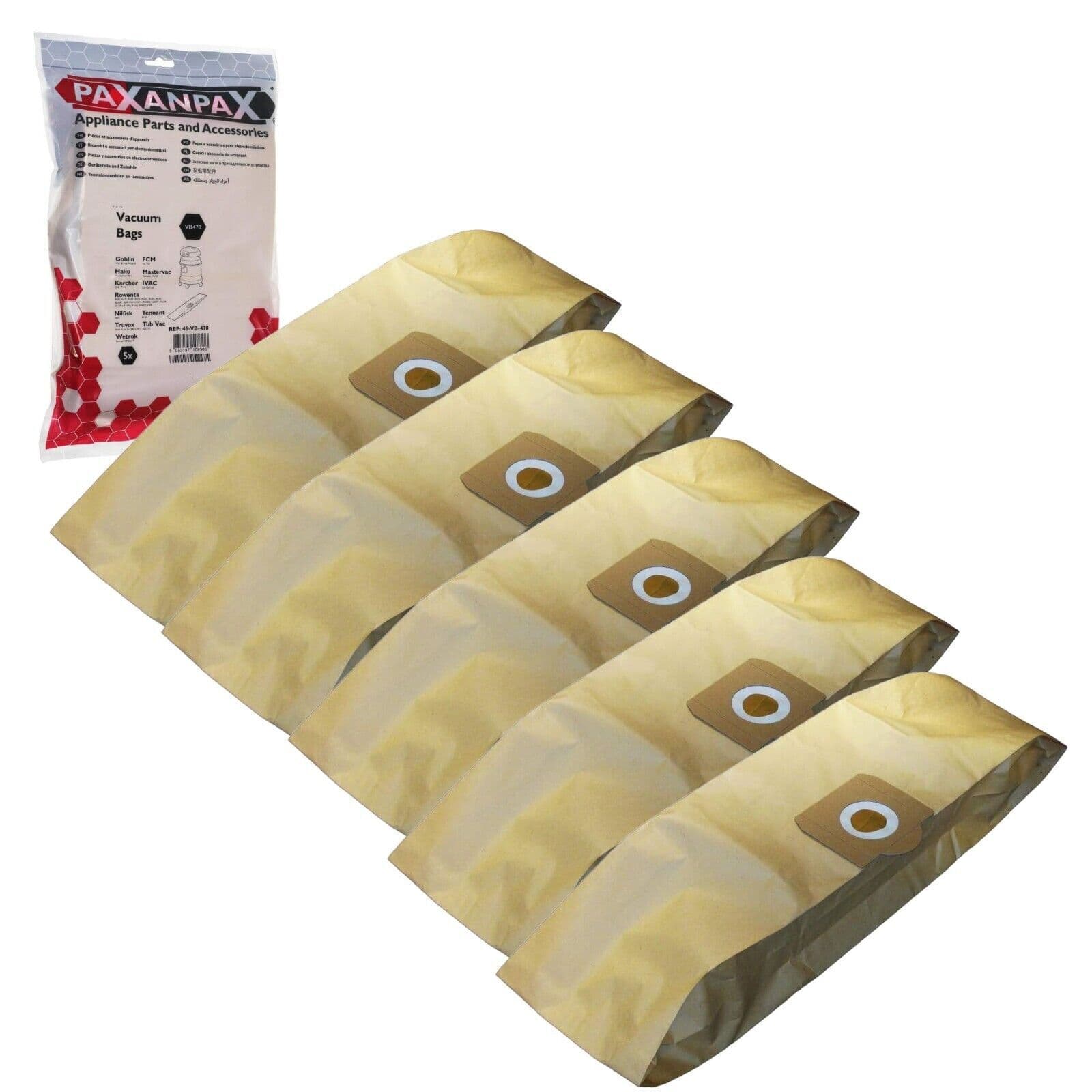 Dust Bags For Screwfix Titan Ttb350vac TTB059 TTB671 TTB430 TTB431 ...