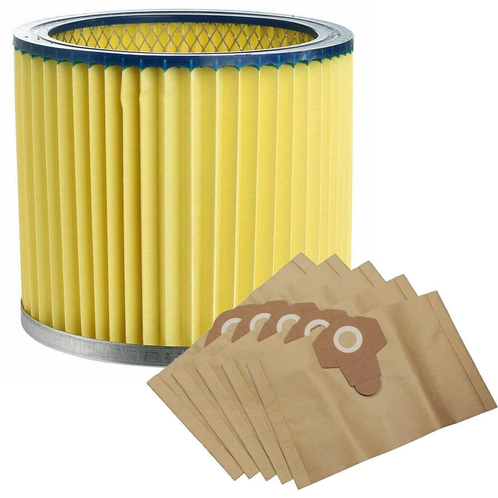 Filter Dust Bags For Workzone Aldi Wzvc1930sa 30 Litre Wet Dry Vacuum ...