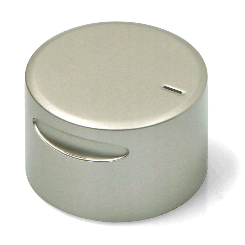 Genuine Beko Oven Cooker Silver Dial Hob Control Knob Switch 157240604