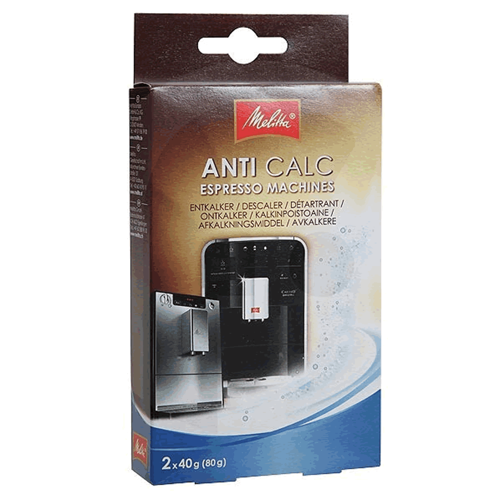 Genuine Melitta Anti-Calc Espresso Machine Maker Descaler Decalcifier ...