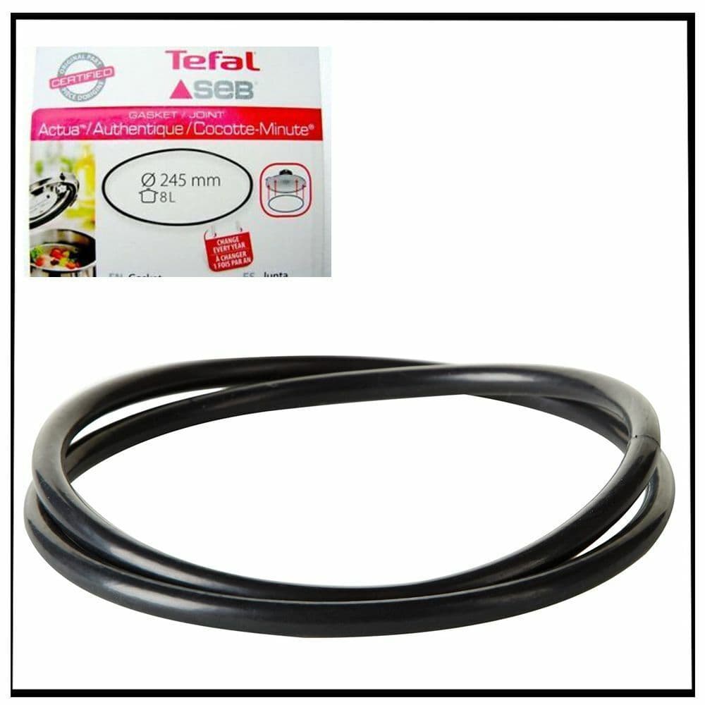 GENUINE TEFAL SEB AUTHENTIQUE MINUTE 8L PRESSURE COOKER SEALING SEAL ...
