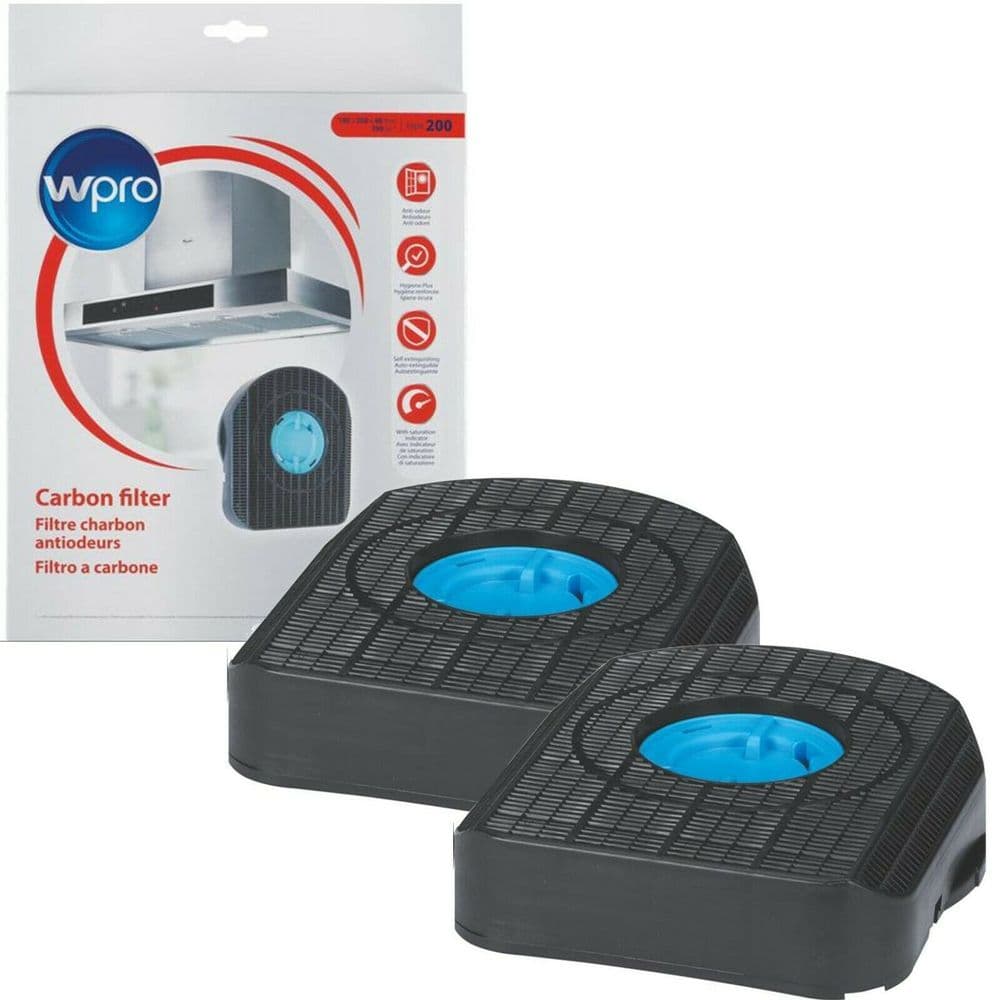 Hoover Candy Cooker Hood Extractor Fan Carbon Filter Type 200 2 Pack