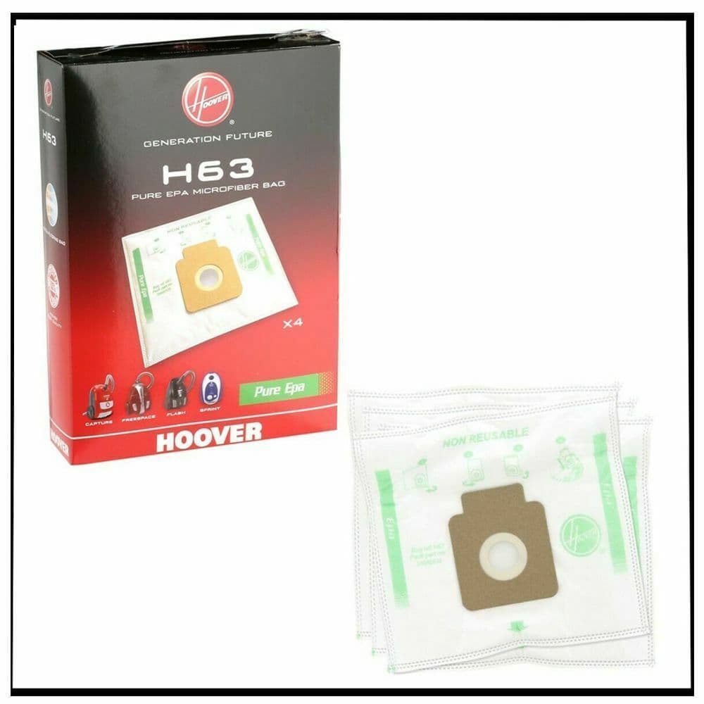 Hoover H63 Pure Hepa Ccp71 Tcp Vacuum Cleaner Cloth Dust Bags 35600536 ...