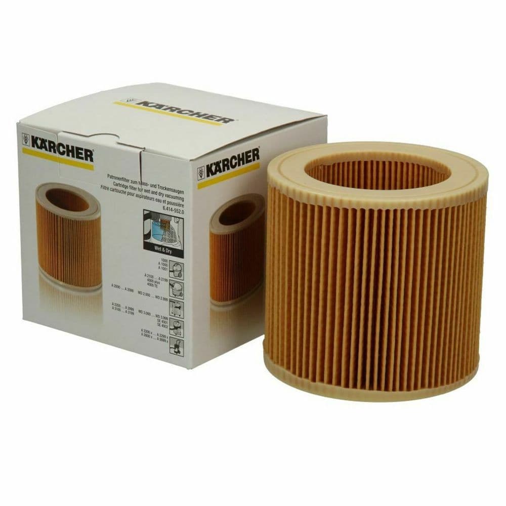 Karcher Wd2 200 Wd3 500 Series Wet & Dry Vacuum Cleaner Cartridge Filter