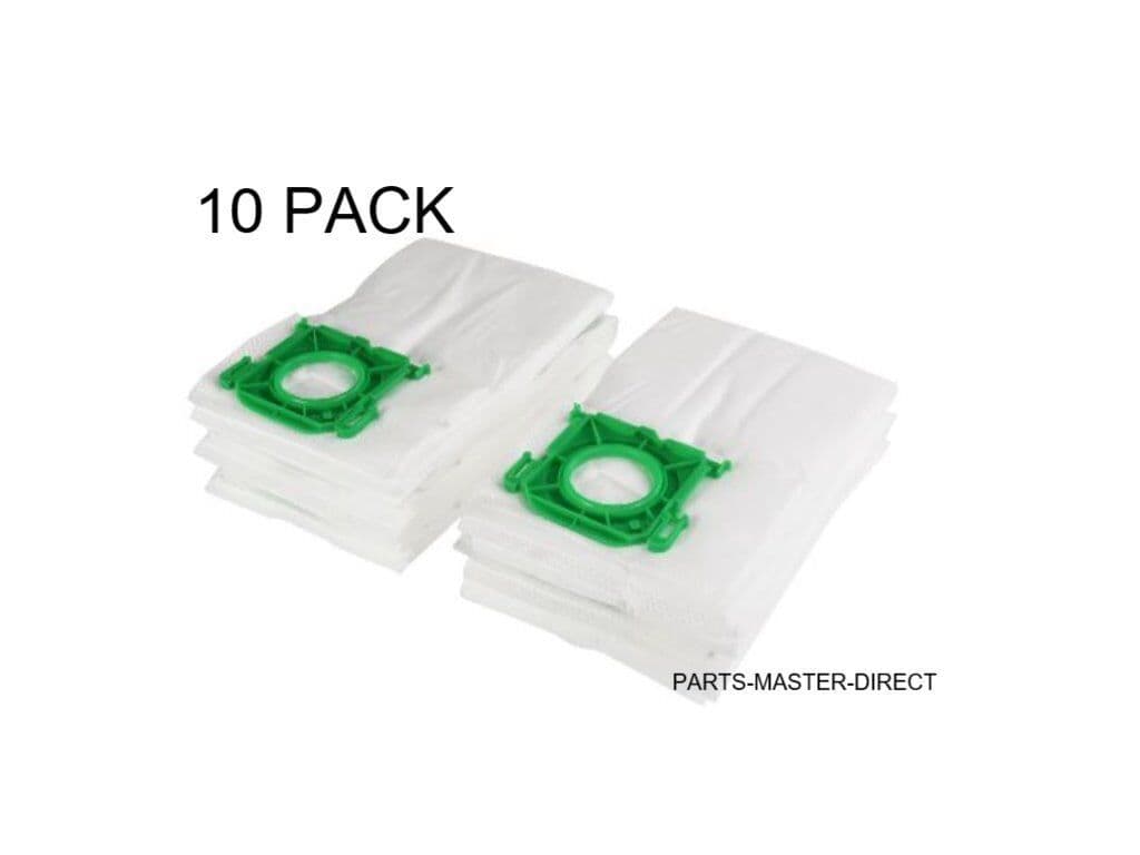 SEBO AUTOMATIC X AIRBELT C ULTRA CLOTH BAGS X/C/370 X1 X4 x 10 EXHAUST ...
