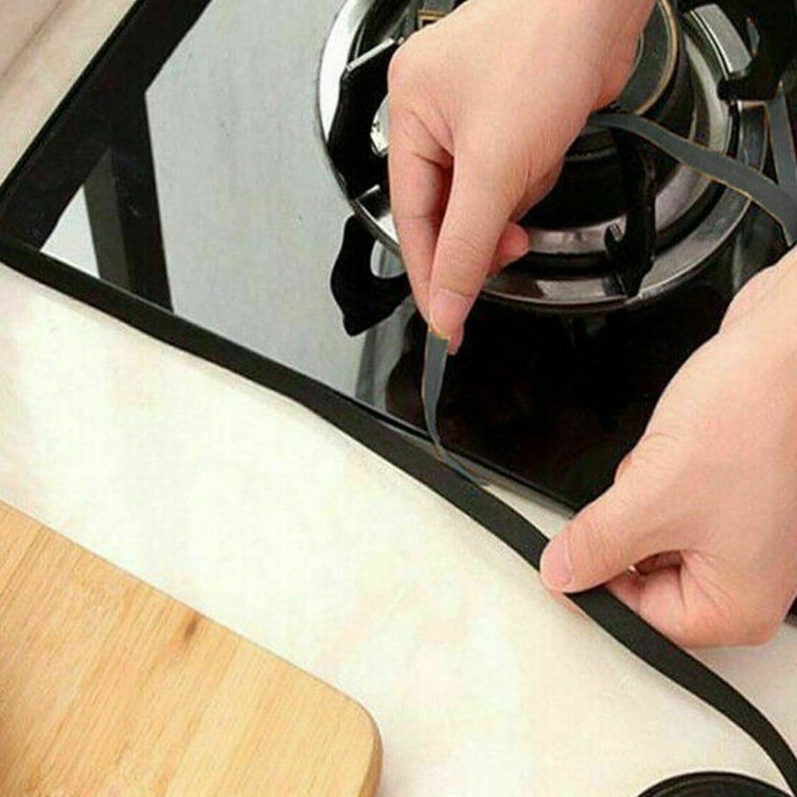 Self Adhesive Hob Induction Hotplate Gasket Seal Strip 2 5M Trim To Fit ...