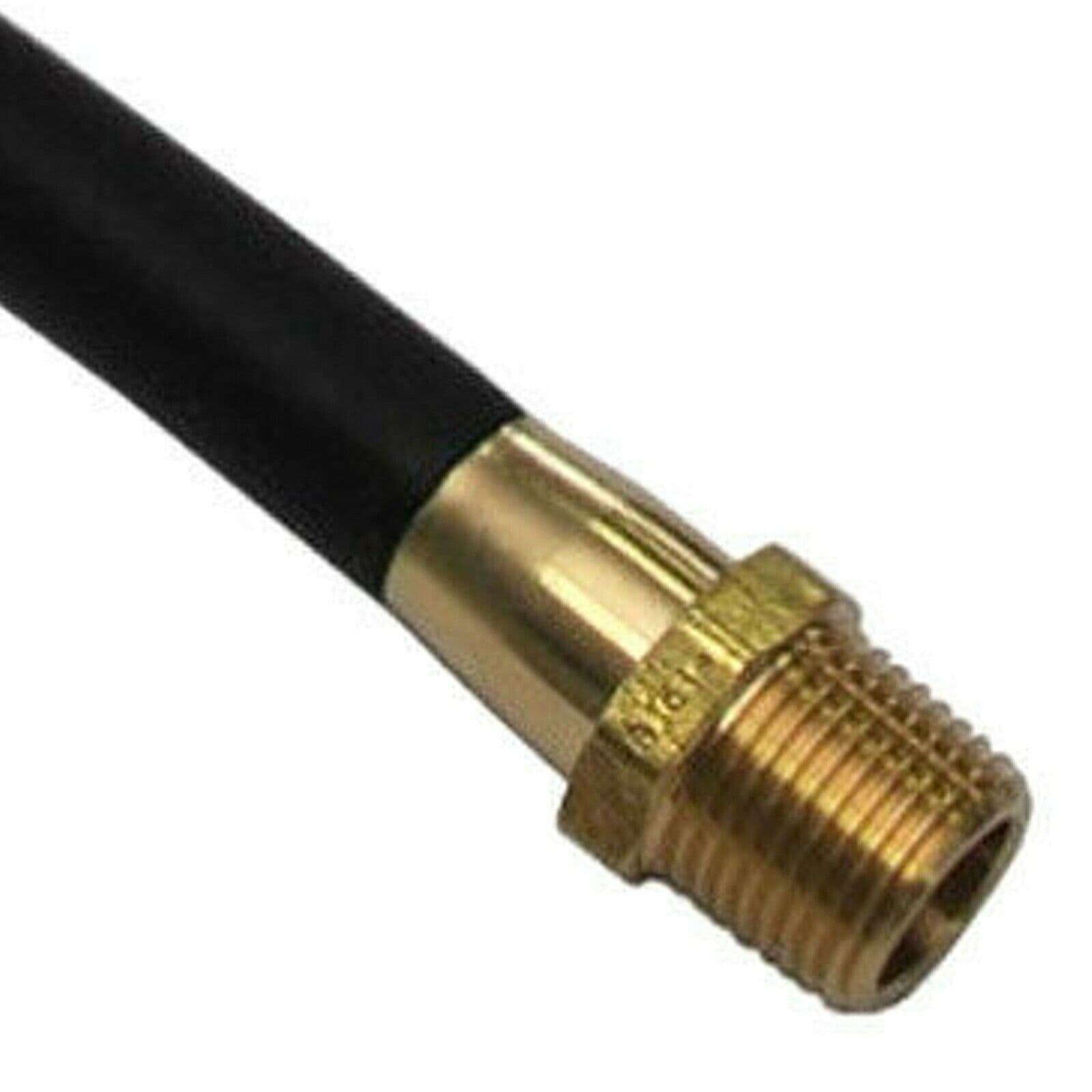 SLIMLINE GAS COOKER HOSE PIPE ANGLED END FITTING CONNECTING HOSE 3 FOOT ...