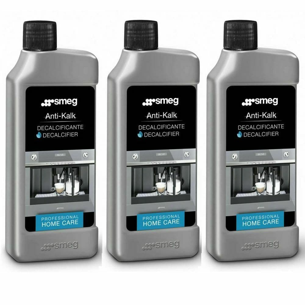 SMEG COFFEE MACHINE NATURAL SANITISING DECALCIFIER DESCALER CLEANER 3 x ...