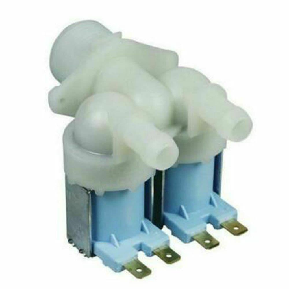Solenoid Valve Washing Machine Cold Water Fill Doulble Twin 180 Deg ...