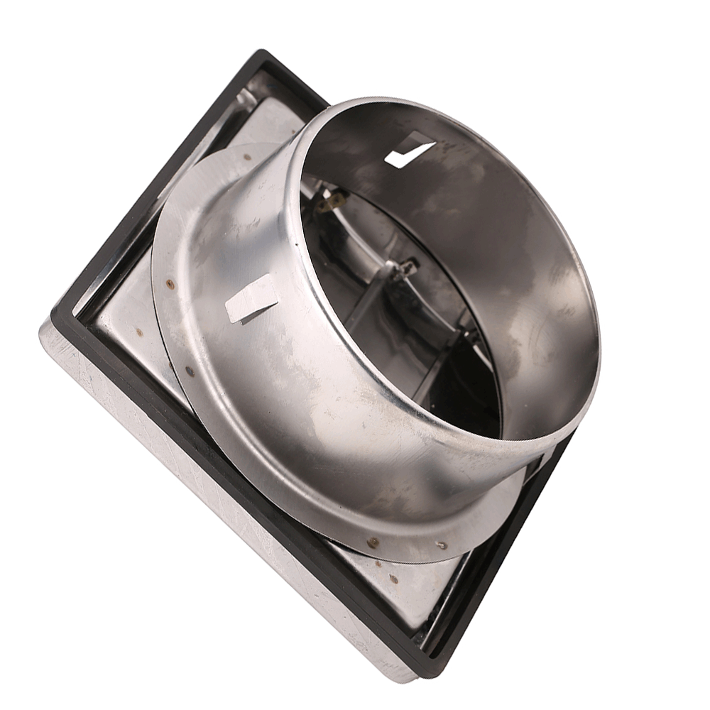Stainless Steel Square External Wall Vent Gravity Flaps for 150mm ducting