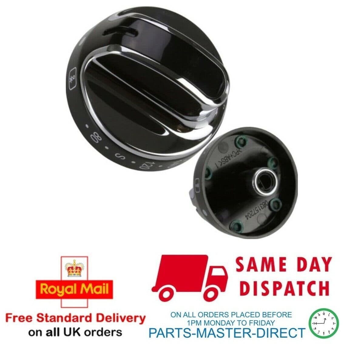 Stoves Gas Hob Knob Control Switch Temperature Dial Genuine